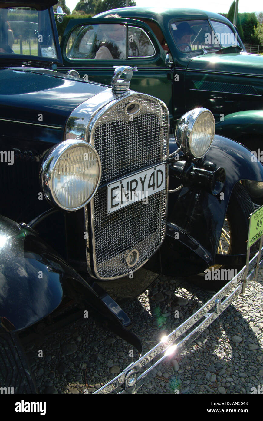 Model T Ford hood and radiator Stock Photo - Alamy