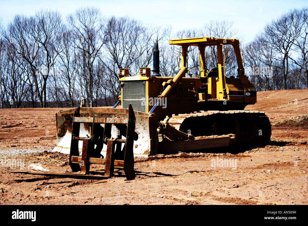 Bulldozer marks hi-res stock photography and images - Alamy