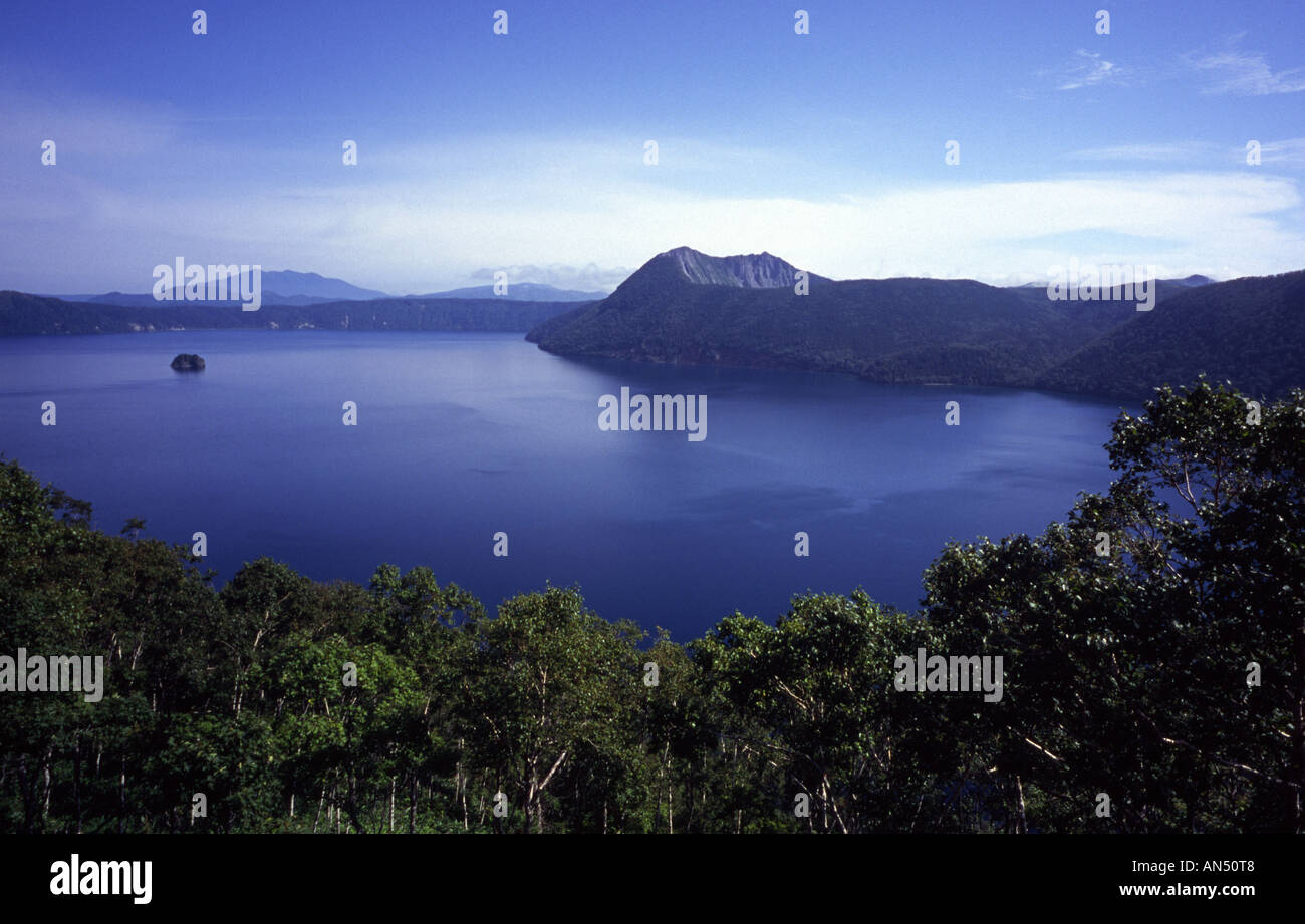 Lake Mashu ko, Hokkaido Japan Stock Photo - Alamy