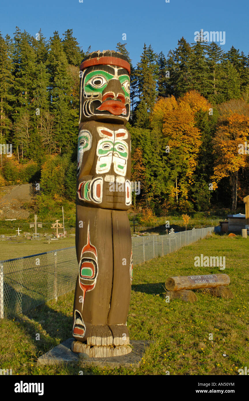 Cape Mudge Quadra Island Kwagiulth Cultural Centre Stock Photo - Alamy