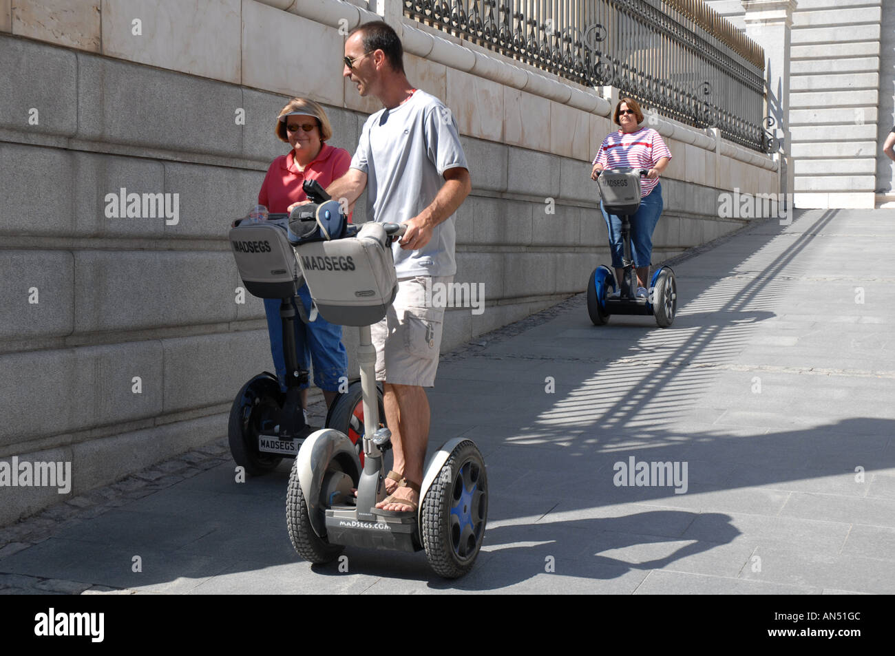 Segway sightseeing madrid hi-res stock photography and images - Alamy