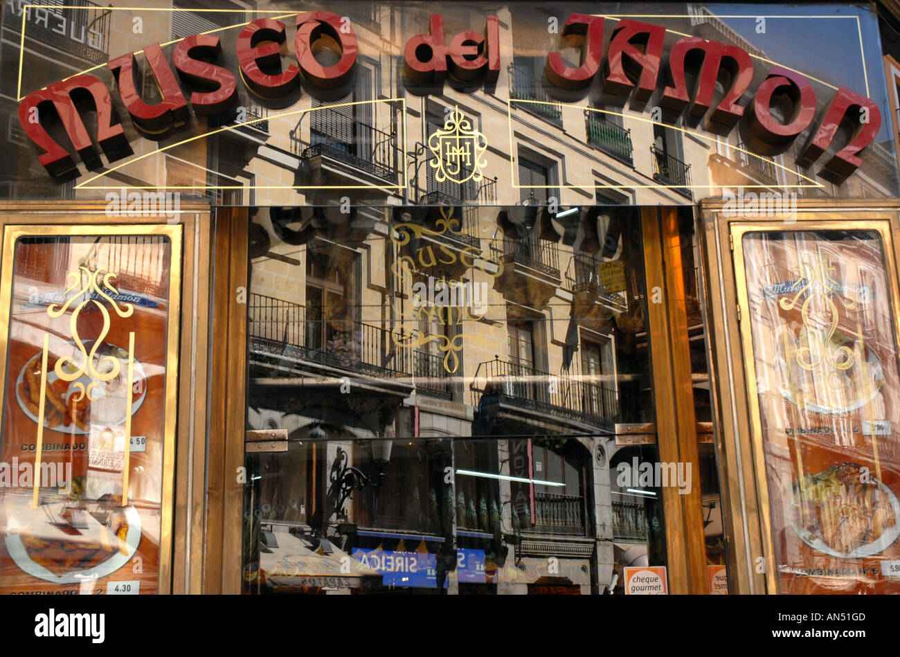 Museo del jamon Stock Photo - Alamy