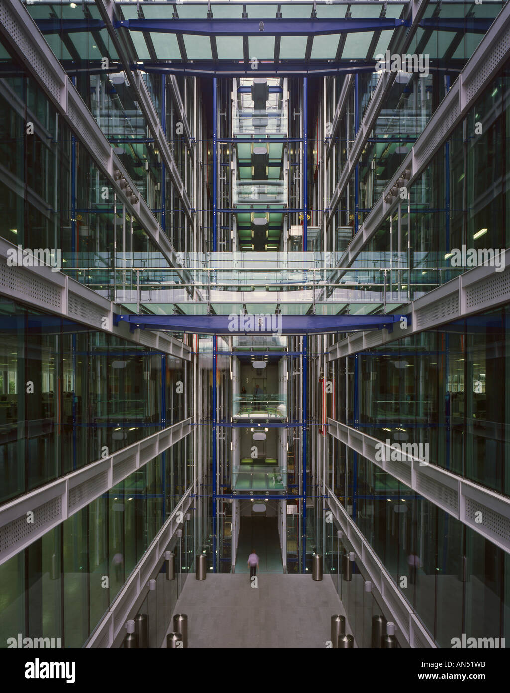 K2, Tower Bridge House, London, 2006. Atrium overall. Architect ...