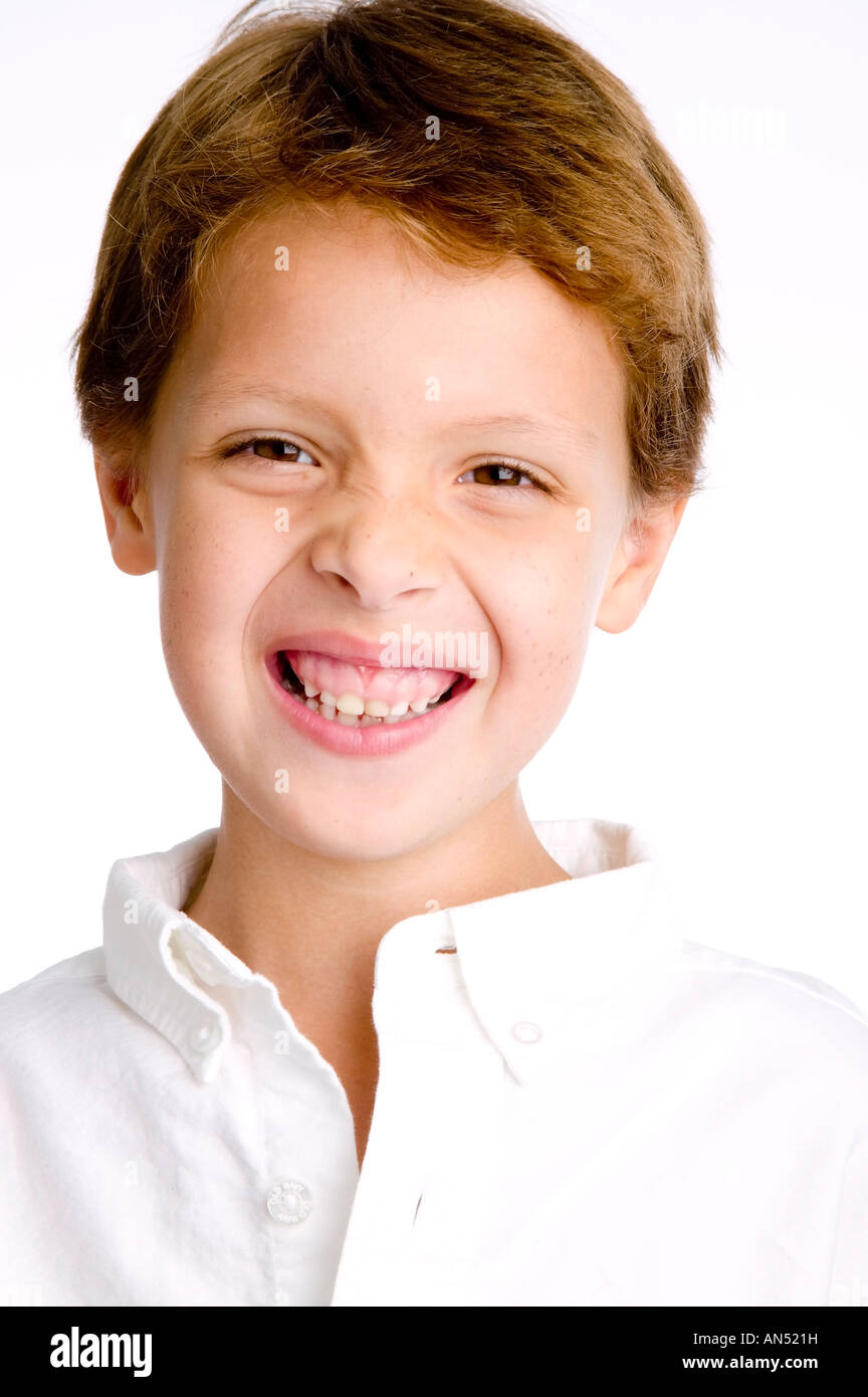 Big grin child hi-res stock photography and images - Alamy