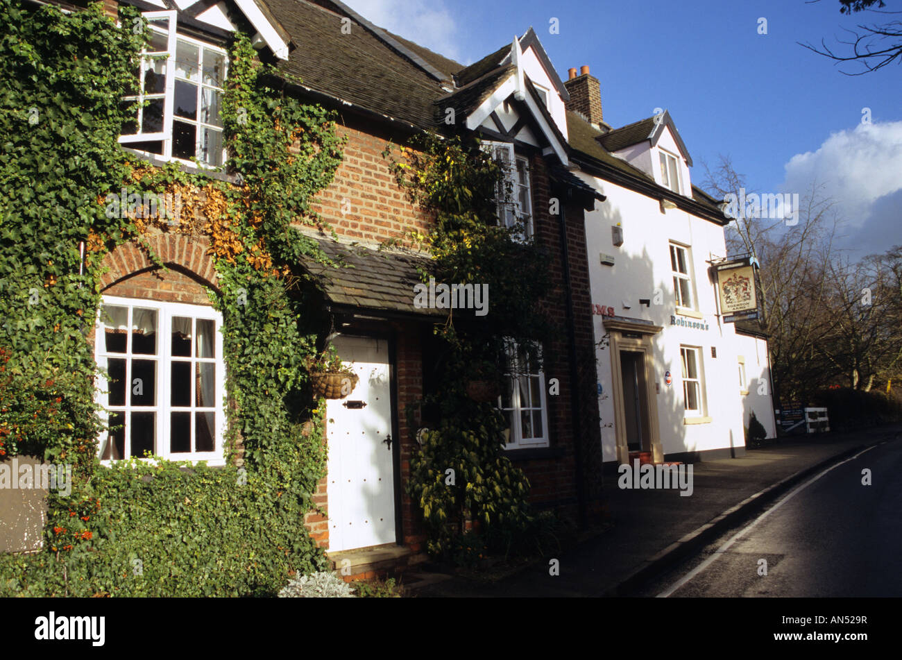 Astbury Village Near Congleton Cheshire Stock Photo - Alamy