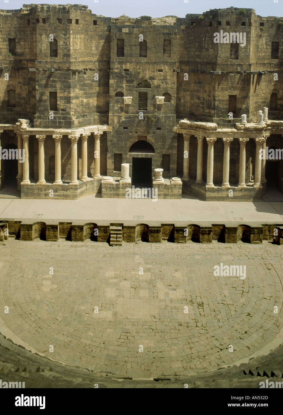 Bosra theatre syria hi-res stock photography and images - Alamy