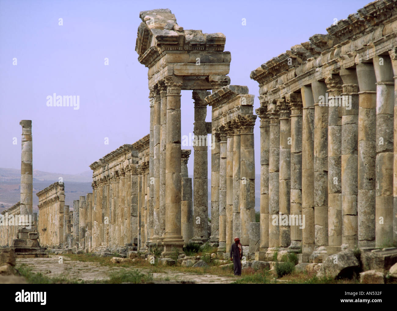 Roman ruins of apamea hi-res stock photography and images - Alamy