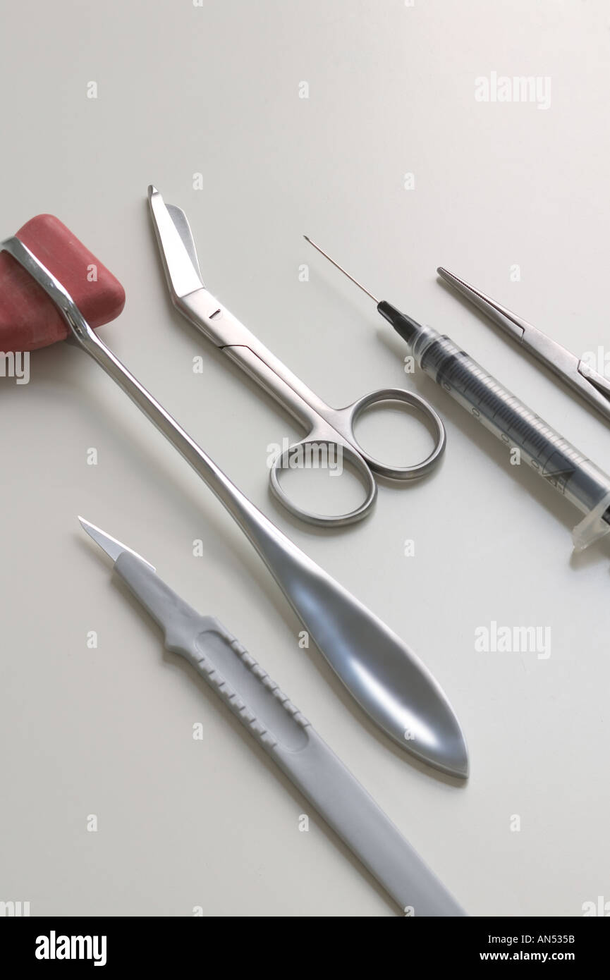 A variety of medical instruments Stock Photo - Alamy