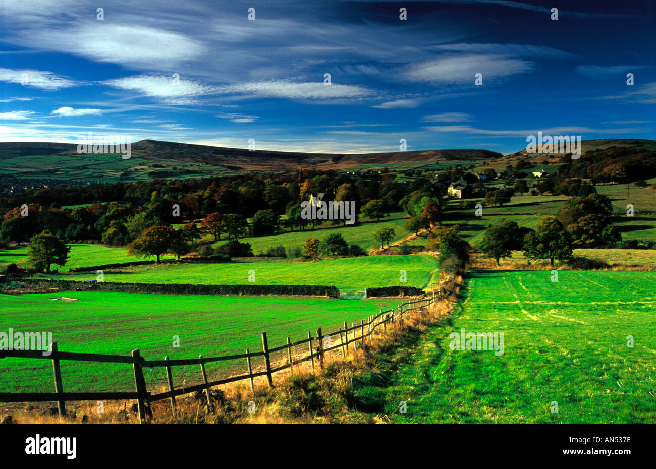 Helme and The Pennines, West Yorkshire, England, UK Stock Photo - Alamy