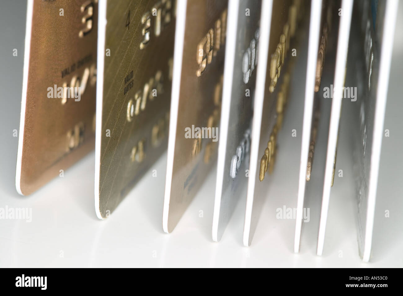A variety of credit cards Stock Photo - Alamy