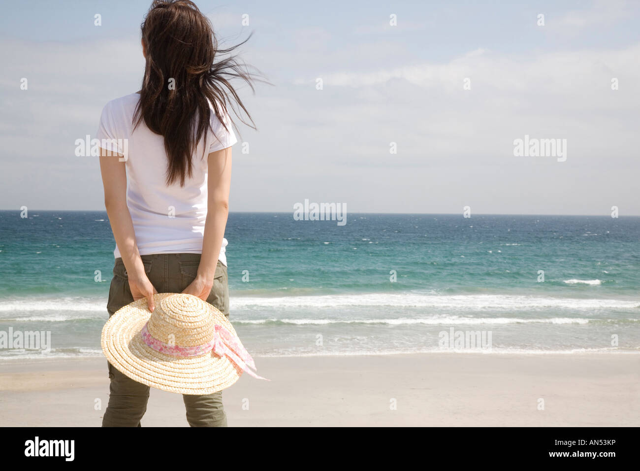 Back figure of Japanese woman Stock Photo - Alamy