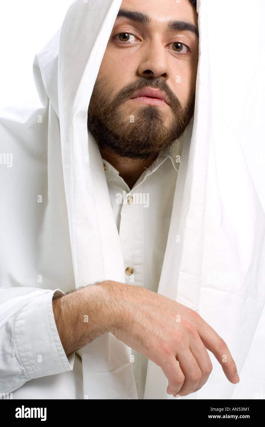 portrait of religious man Stock Photo - Alamy