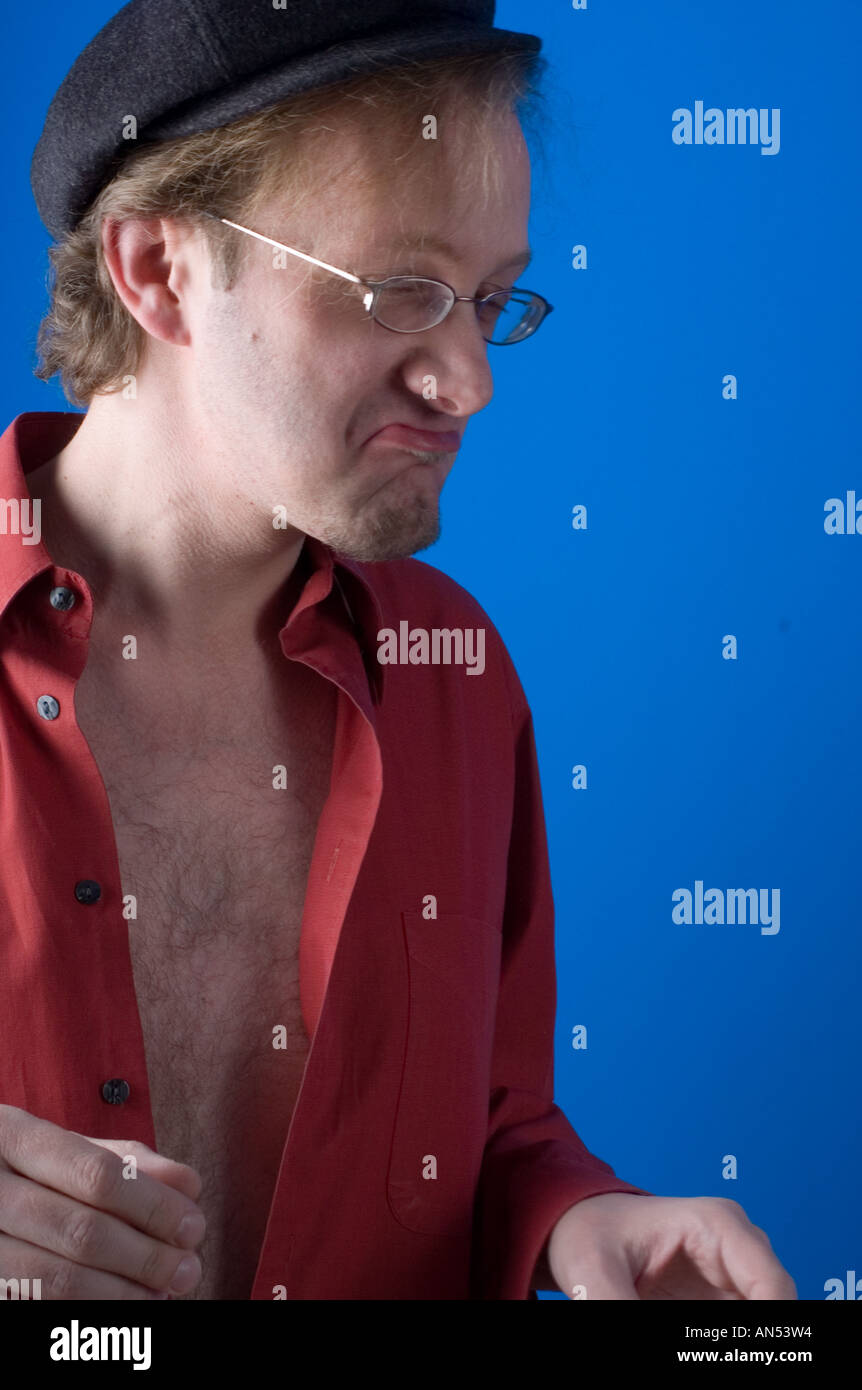 man with disgusted face Stock Photo - Alamy