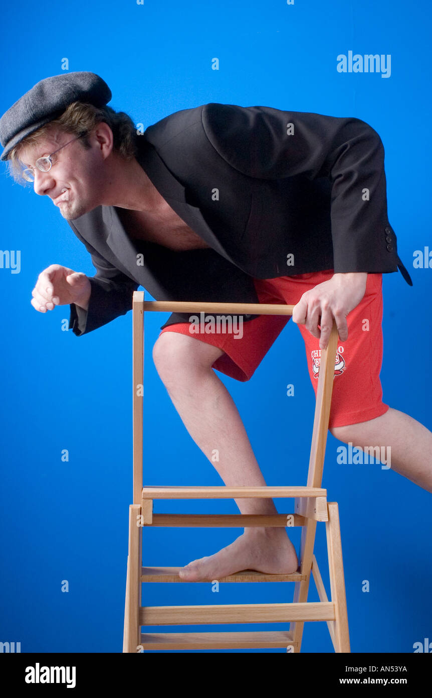 Falling from ladder hi-res stock photography and images - Alamy