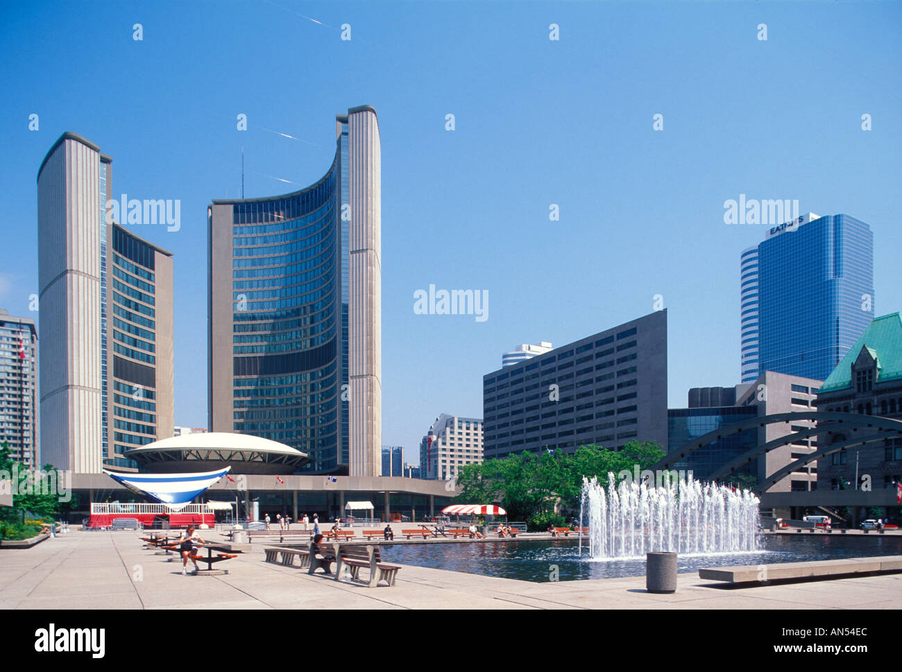 Toronto city hall Stock Photo - Alamy