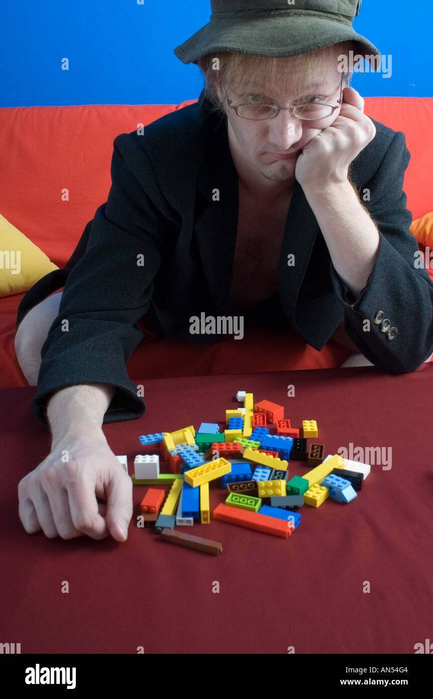 Lego old man hi-res stock photography and images - Alamy