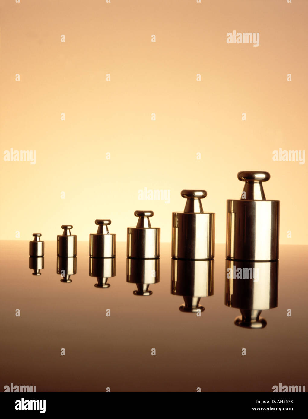 weights of various sizes Stock Photo - Alamy