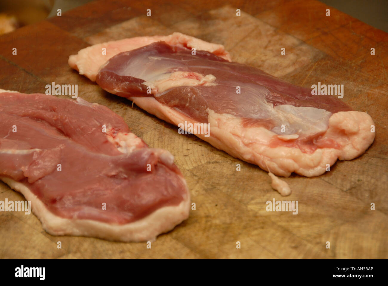 Piece raw beef veal hi-res stock photography and images - Alamy