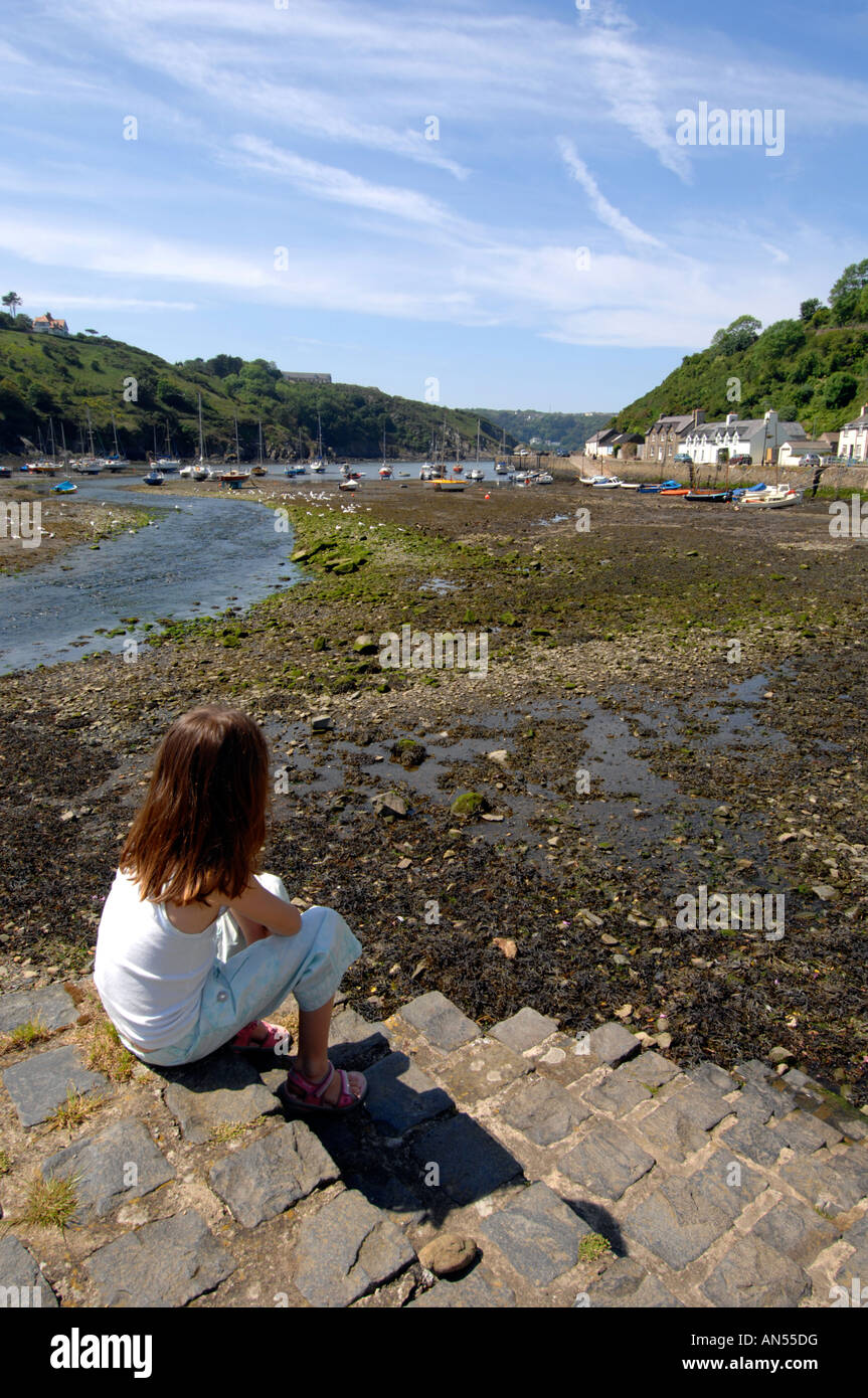 Lower Fishguard Harbour, Pembrokeshire, Wales Stock Photo - Alamy
