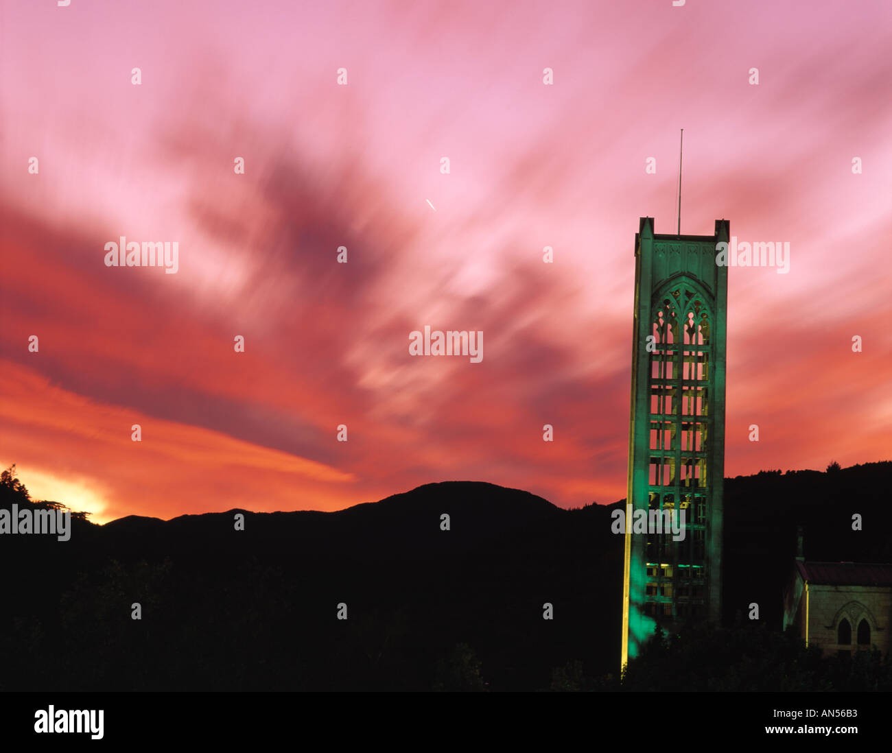 sunrise in Nelson New Zealand Stock Photo - Alamy