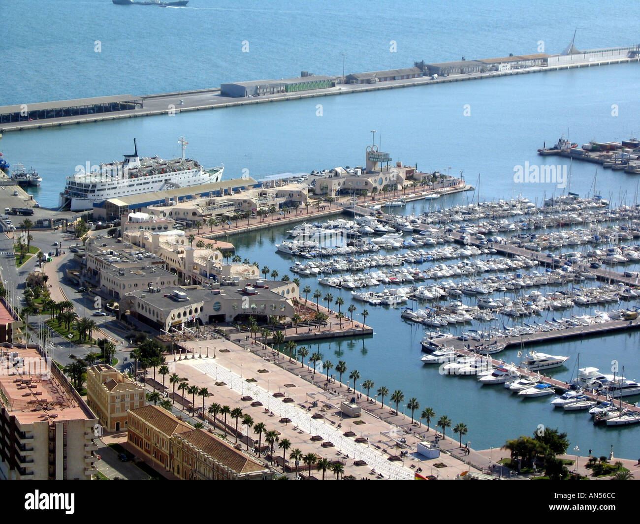 Costa Blanca Southern Spain Alicante Port and Harbour Hotel Shopping ...