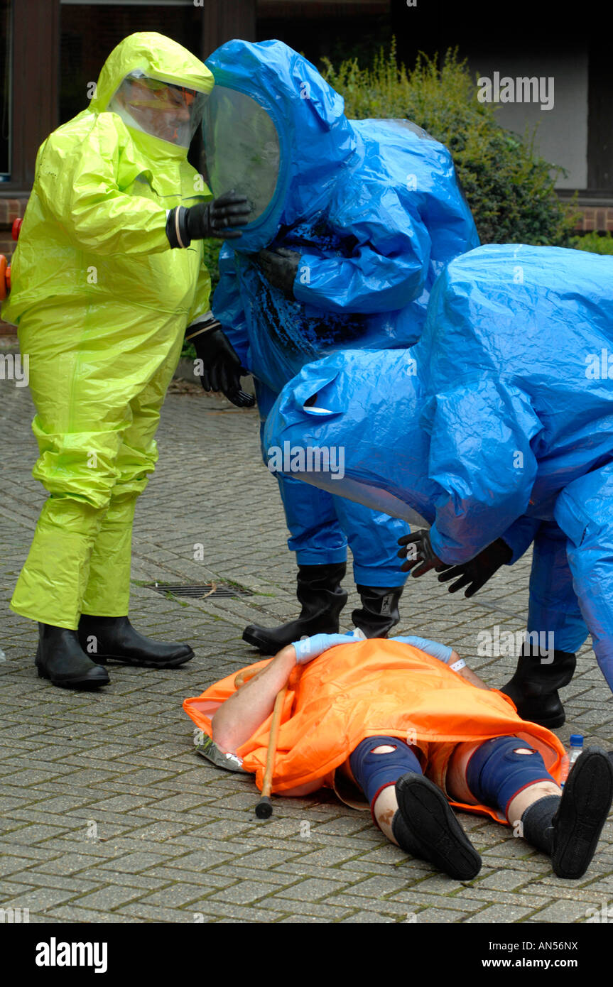 Emergency services (ambulance service-yellow, Fire service-blue) take ...