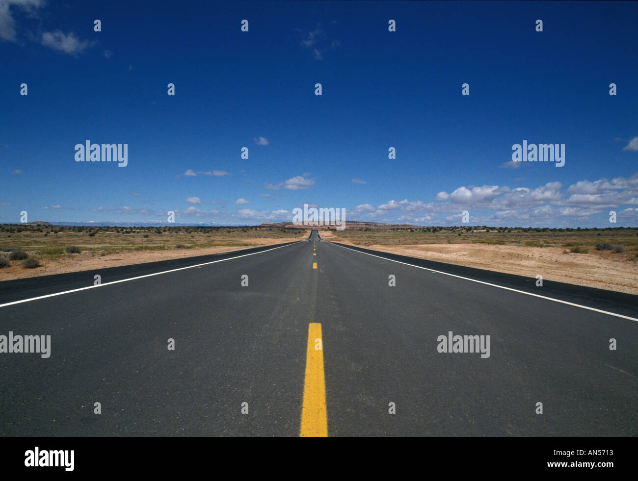 Road shot route 313 Utah USA Stock Photo - Alamy