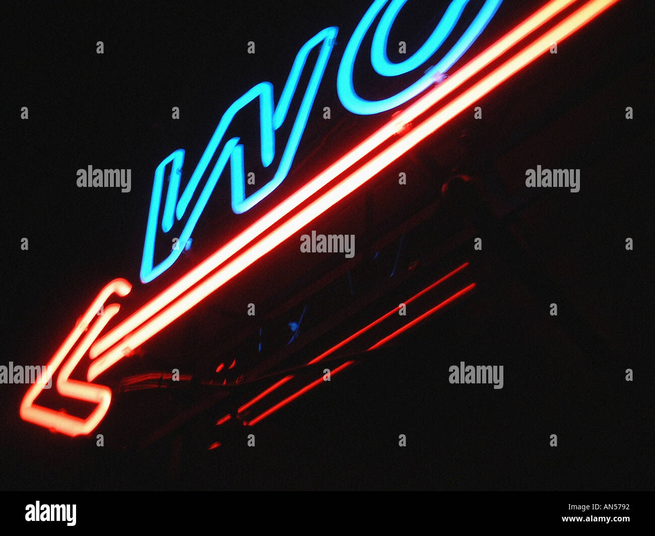 WC Neon Sign Stock Photo - Alamy