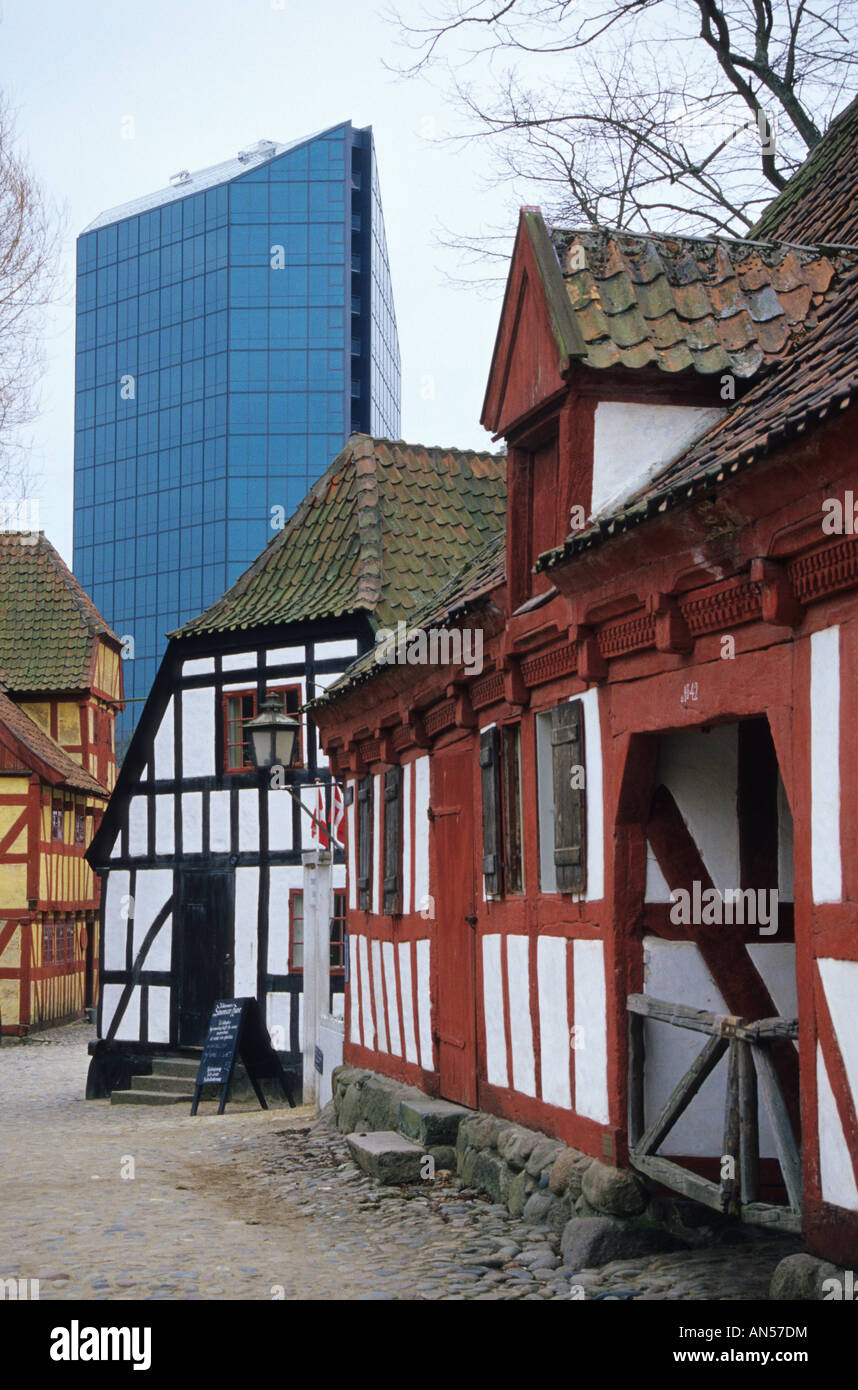 Den Gamle By or The Old Village a living copy of Danish villages in ...