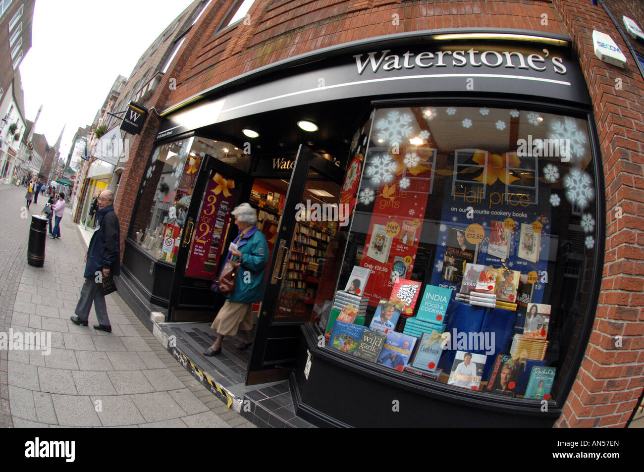 Waterstone’s bookshop, Britain, UK Stock Photo - Alamy