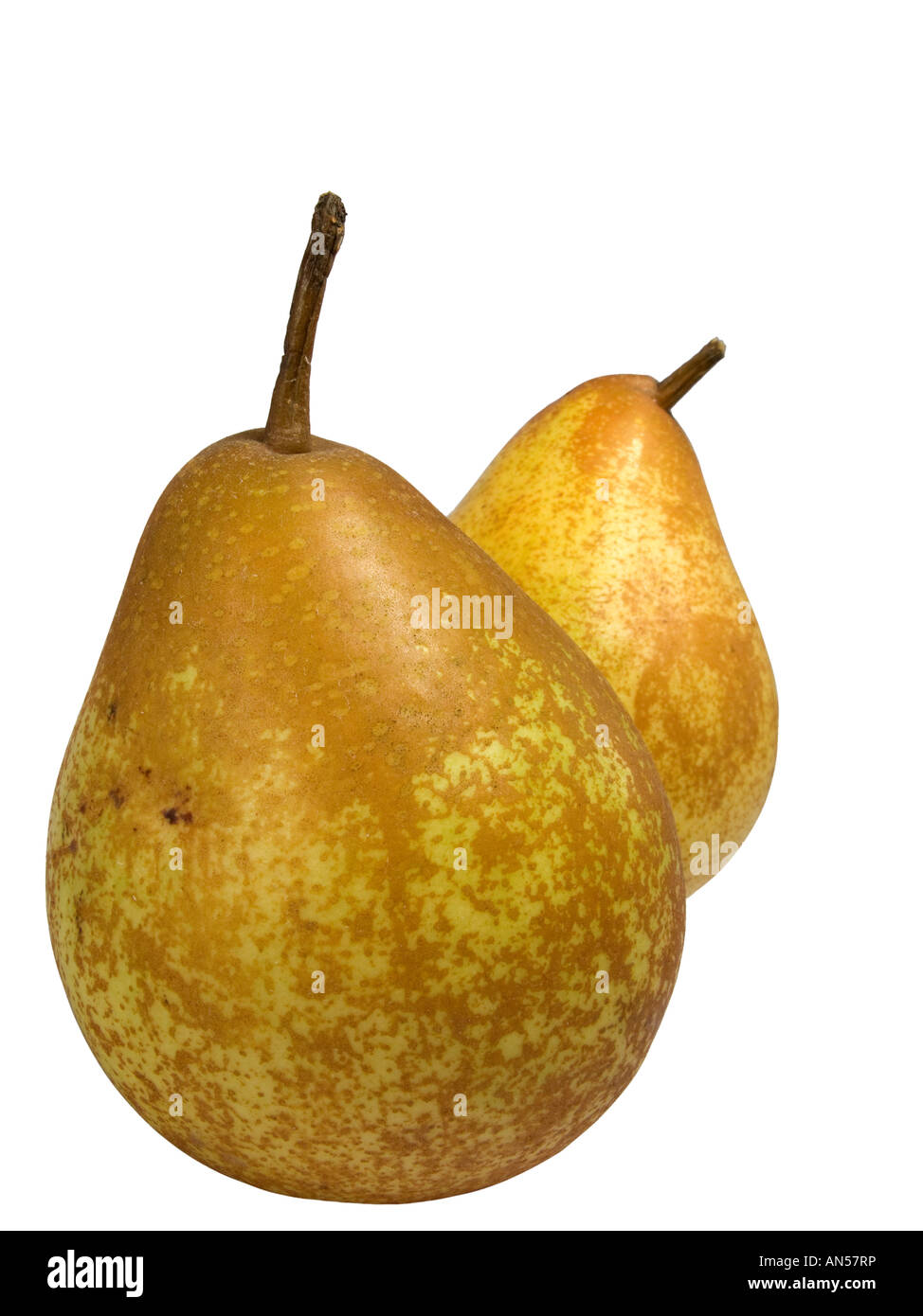 ripe tasty pears isolated on white background Stock Photo - Alamy