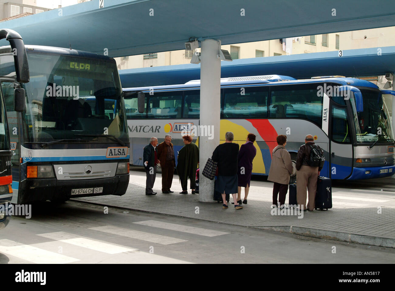 Bus Coach Station in Alicante Spain Espana Costa Blanca Buses for Costa ...