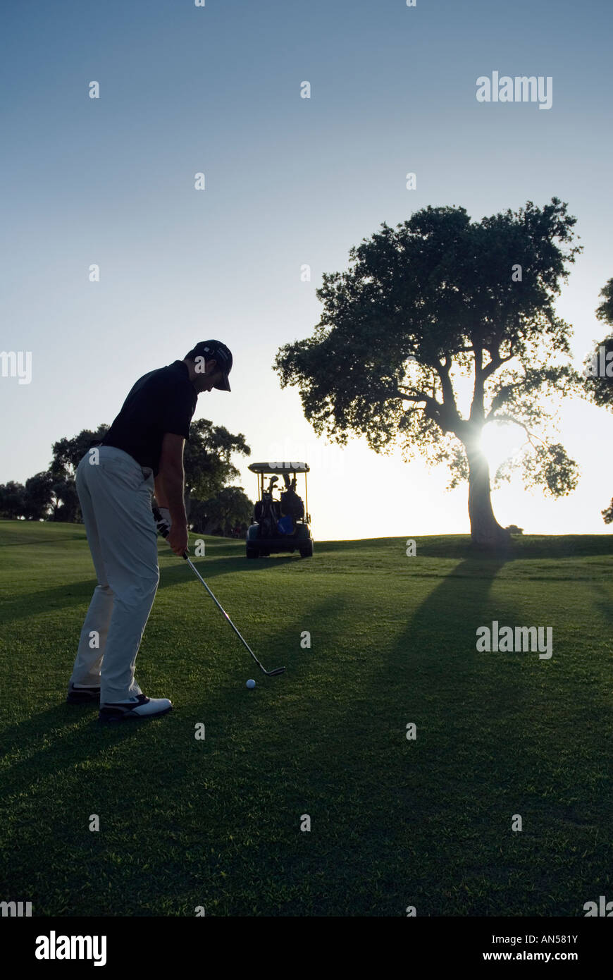 the game of golf Stock Photo - Alamy