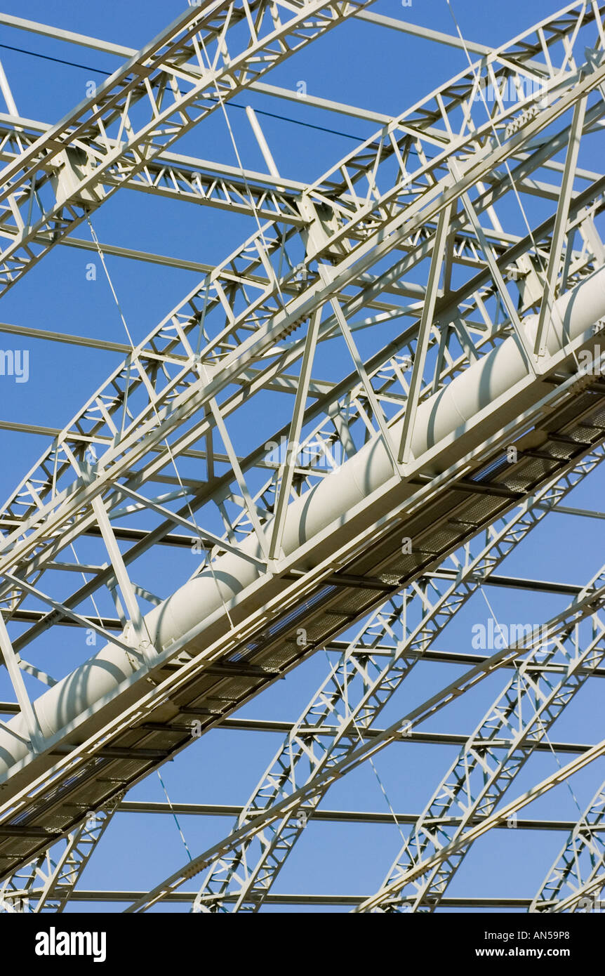 commercial warehouse skeleton in bicocca milan Stock Photo - Alamy