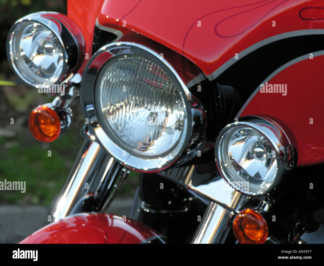 Harley davidson springer custom hi-res stock photography and images - Alamy
