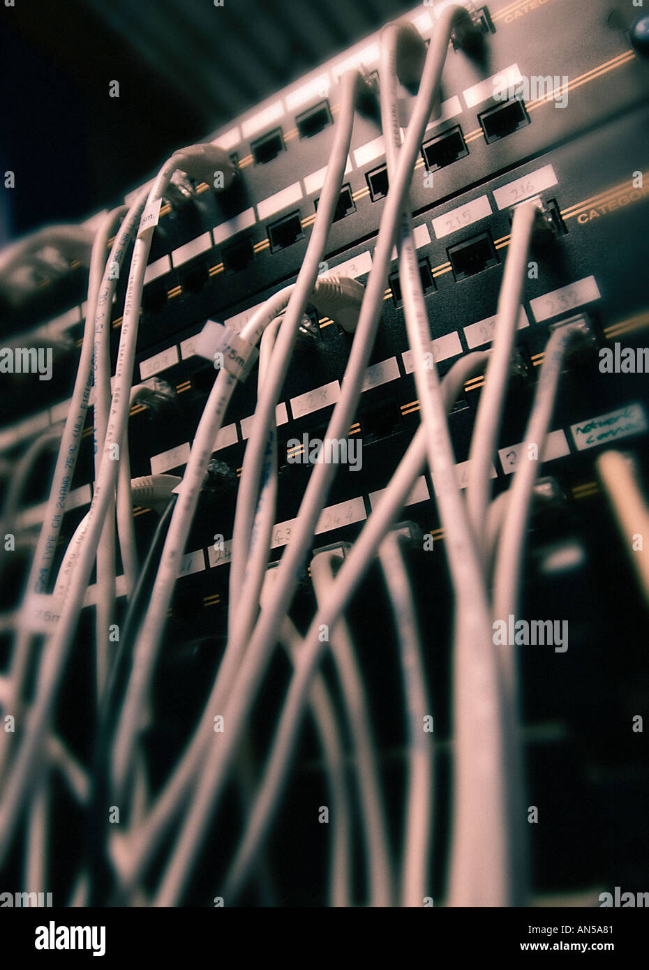 Cable connections hi-res stock photography and images - Alamy