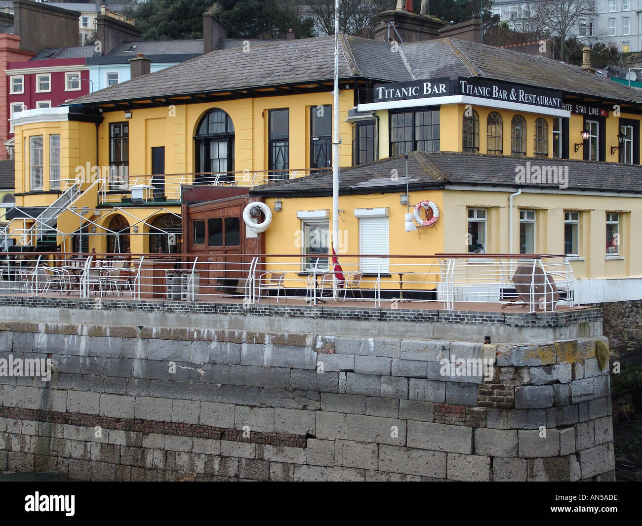 Old White Star Line Offices at Cobh County Cork Ireland 2004 Stock ...