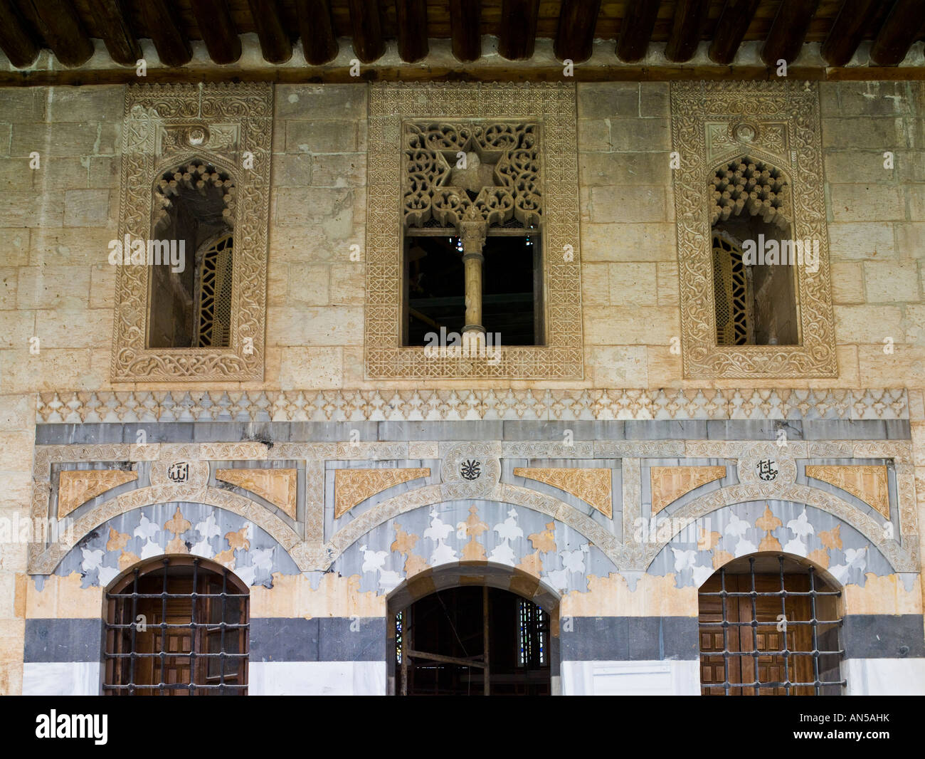 Detail at the azem palace hi-res stock photography and images - Alamy