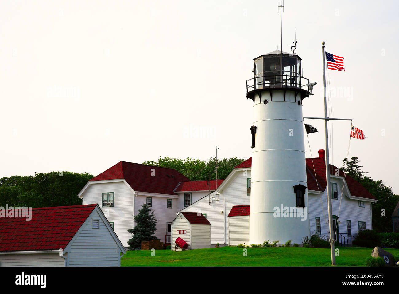 Chatham Lighthouse at Cape Cod Massachusetts Stock Photo - Alamy