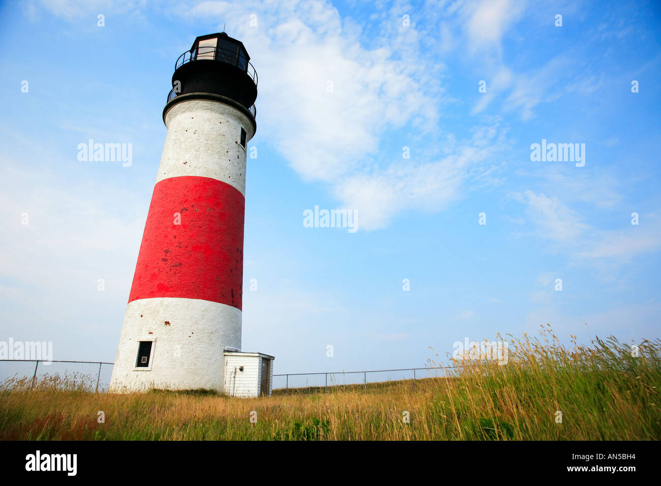 Sankaty Head lighthouse, Nantucket Island, Cape Cod, Massachusetts ...
