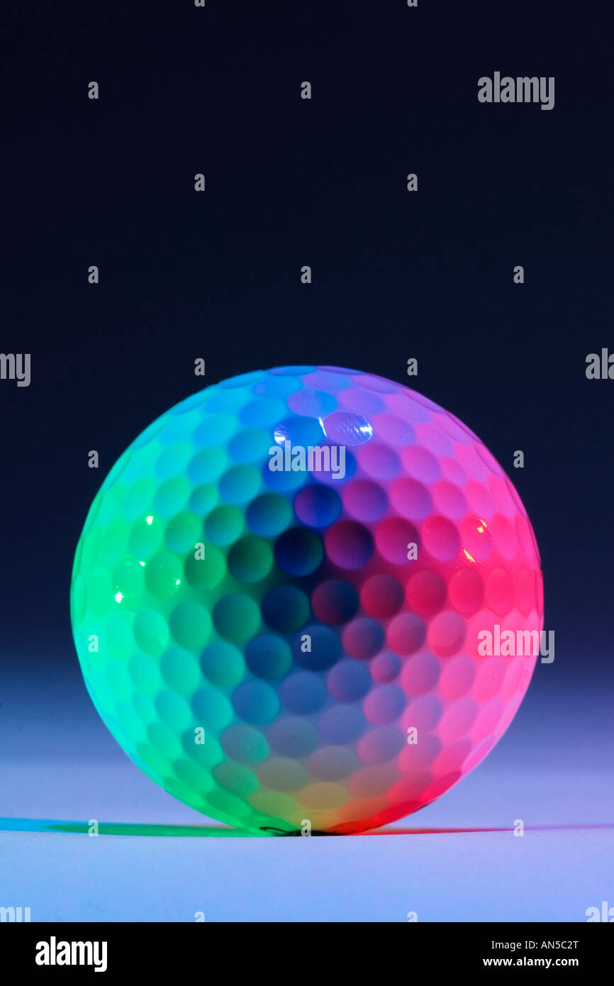 a strange golf ball Stock Photo - Alamy