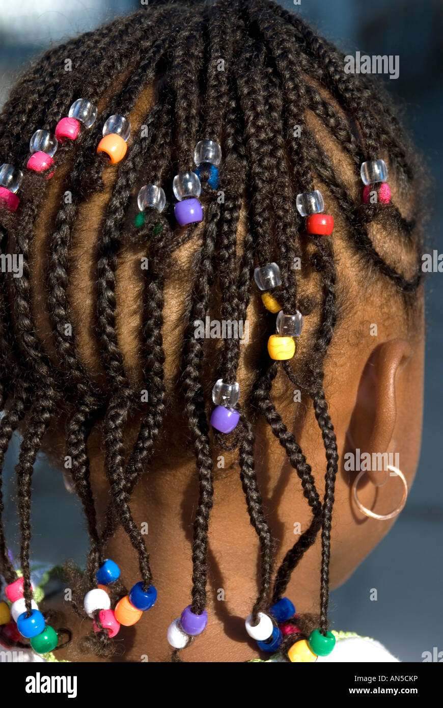 Braids cornrows hi-res stock photography and images - Alamy