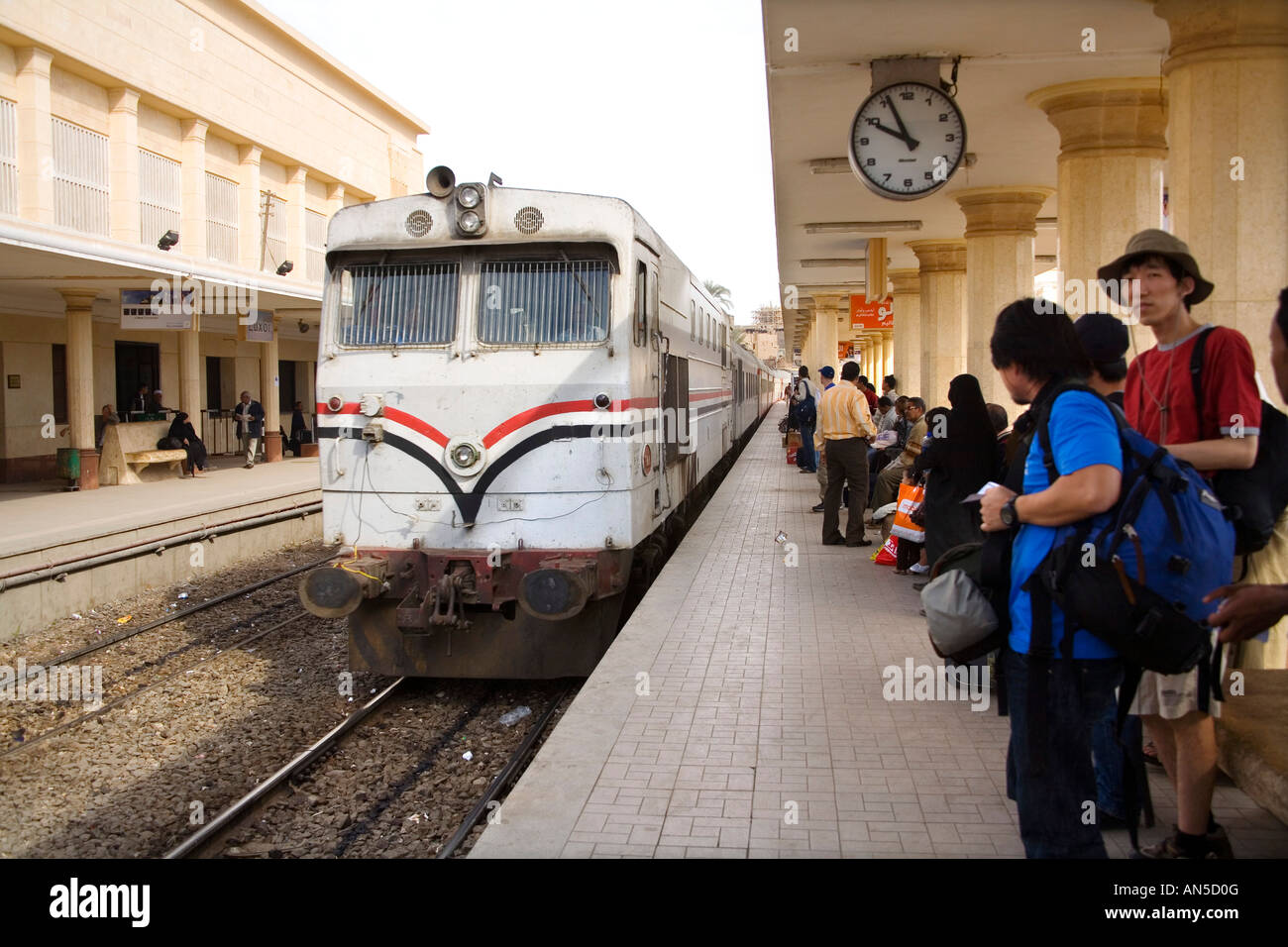 Railway train egypt hi-res stock photography and images - Alamy