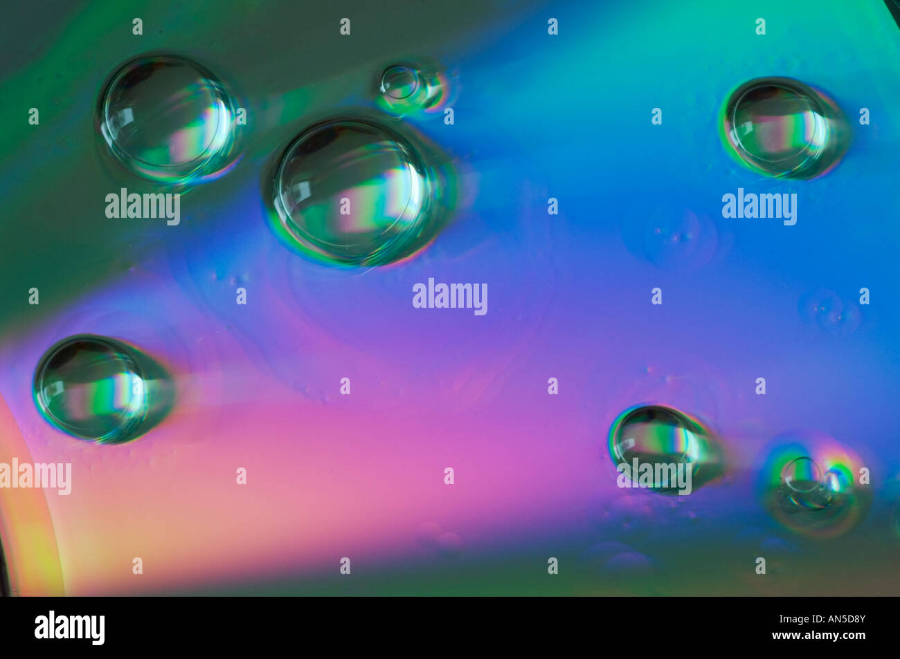 drops of water and color Stock Photo - Alamy
