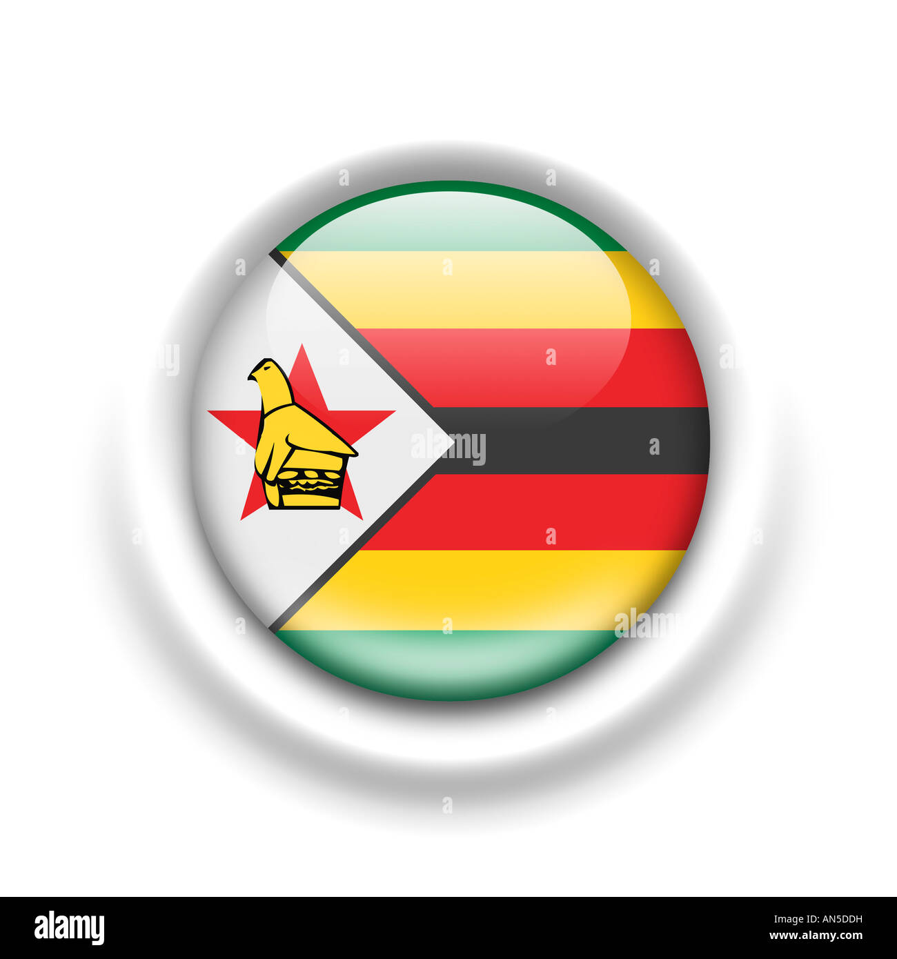 Zimbabwe flag hi-res stock photography and images - Alamy