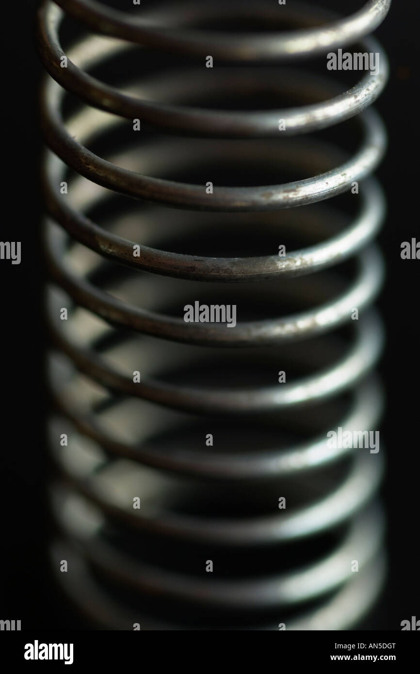 a metal spring Stock Photo - Alamy