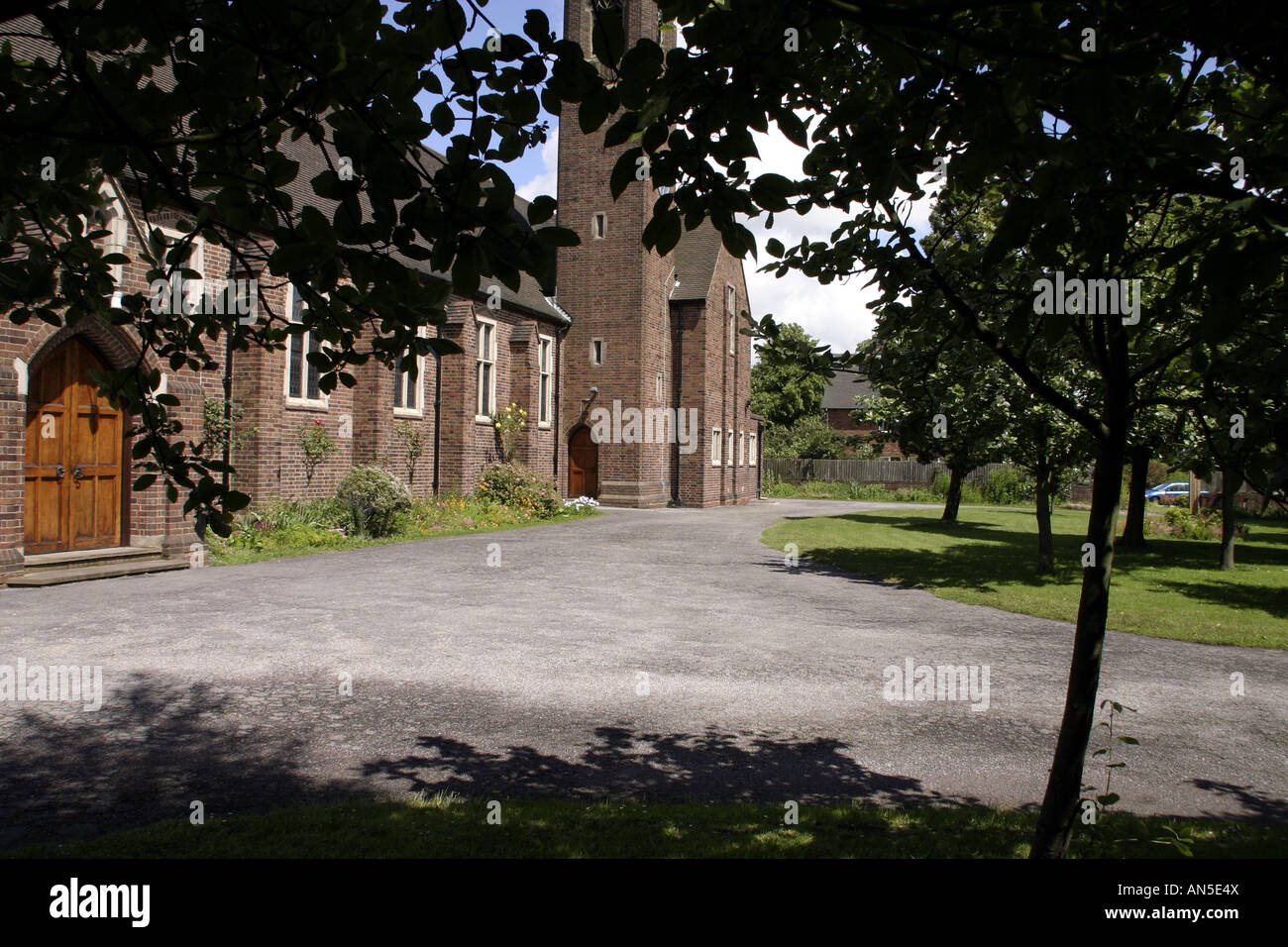 St John's Church, Essington Village, South Staffordshire Stock Photo ...