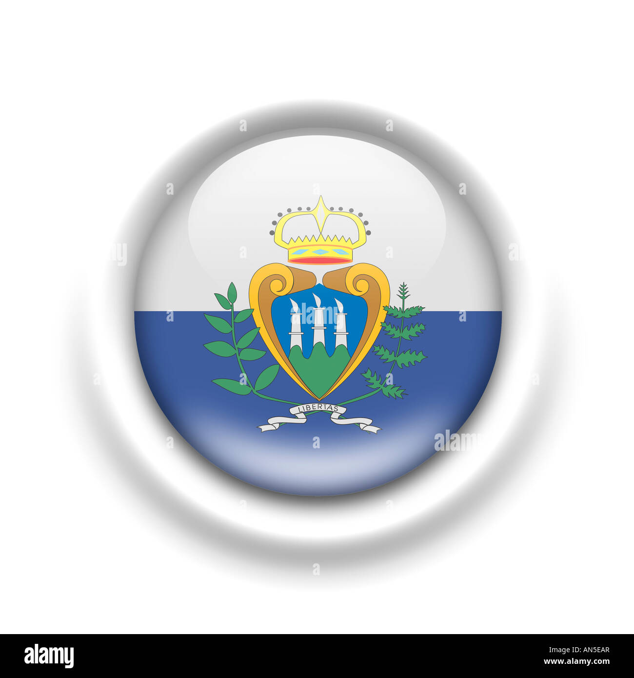 Flag of San Marino Stock Photo - Alamy