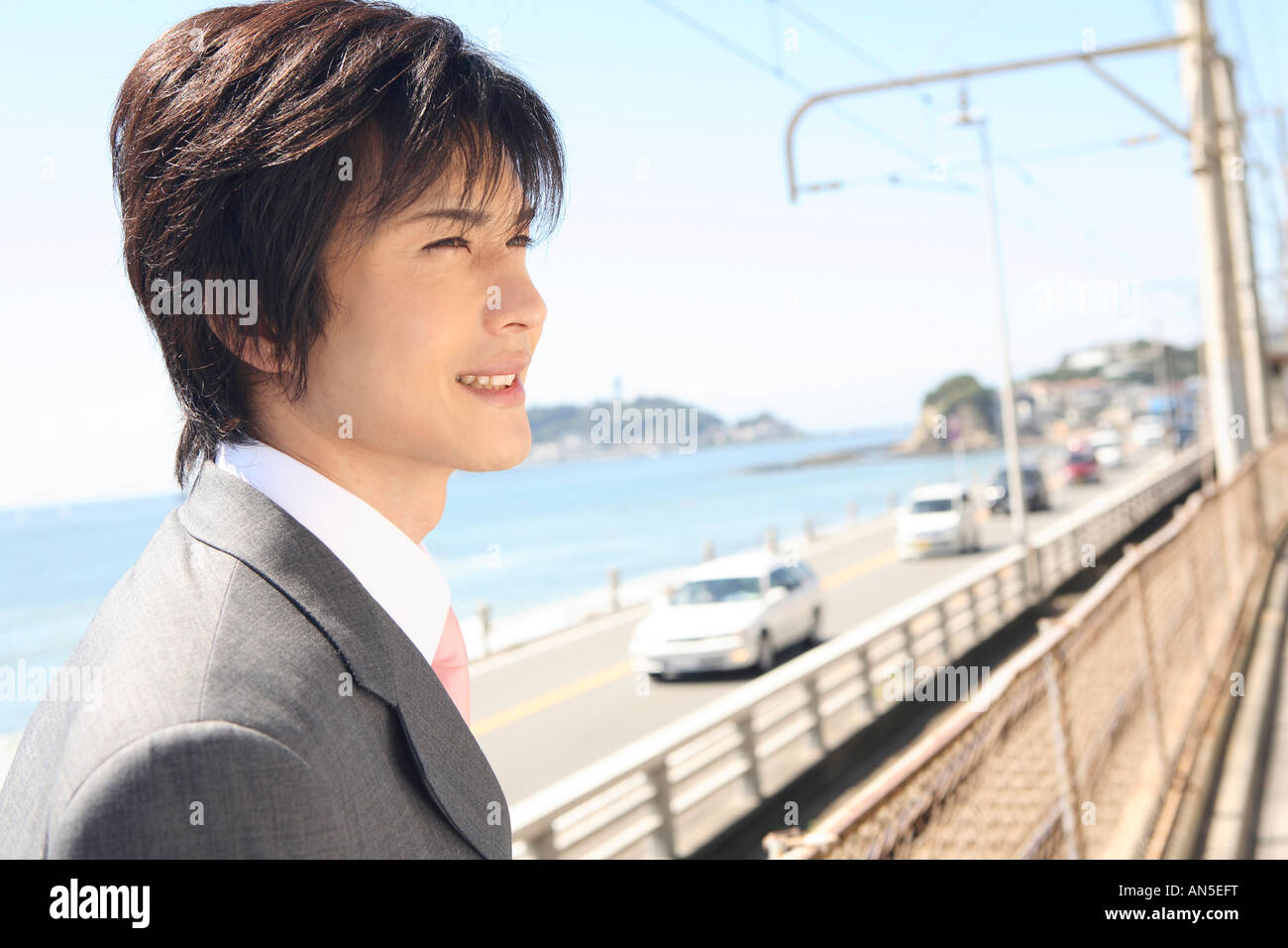 Image of Japanese office worker Stock Photo - Alamy