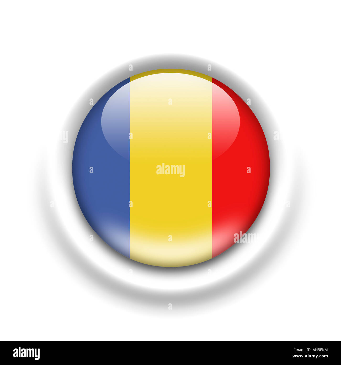 Flag of Romania Stock Photo - Alamy